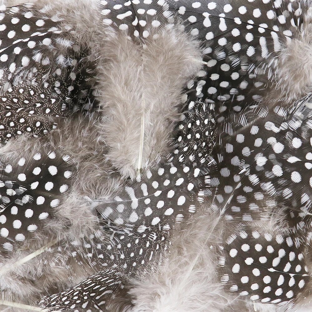 Натуральные перья куропатки 5-10 см Natural Color