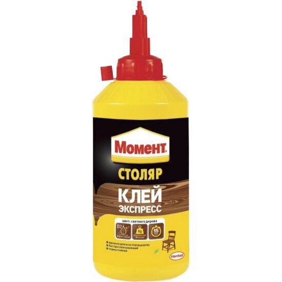 Столярный клей для дерева Момент Столяр Экспресс, 750 г