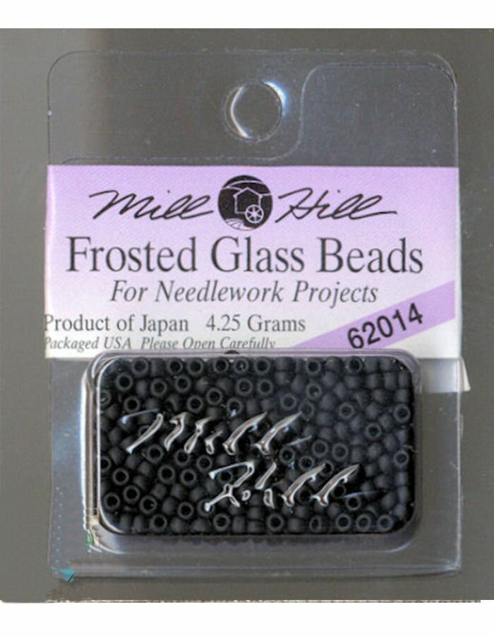 Стеклянный бисер Mill Hill Frosted Glass Seed Beads 4.25 г, цвет: 62014