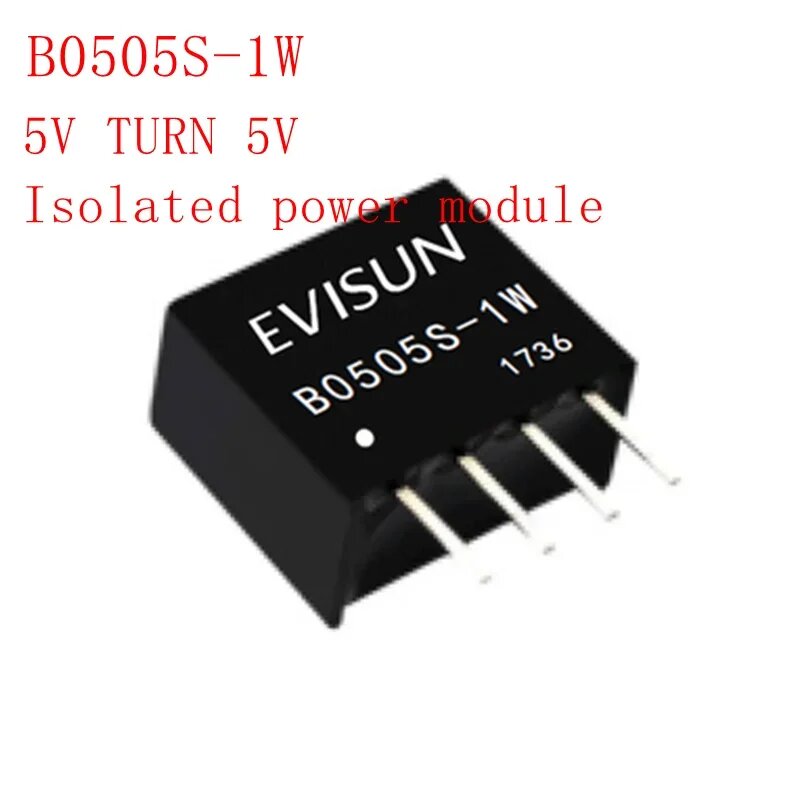 Модуль питания B0505S-1W 5В, 100PCS