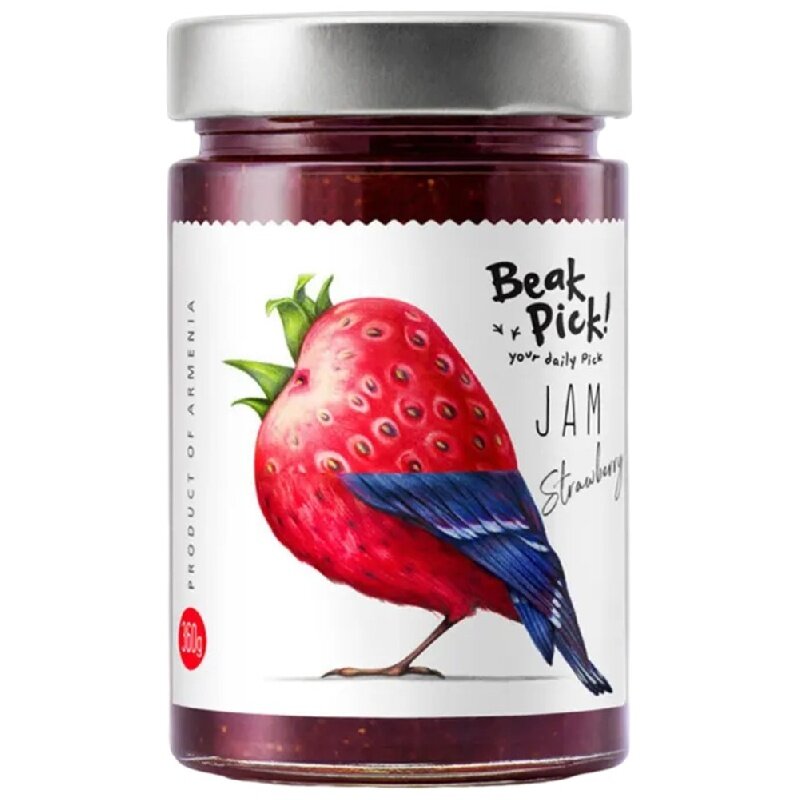 Джем BEAK PICK из клубники /стекло/ 360г