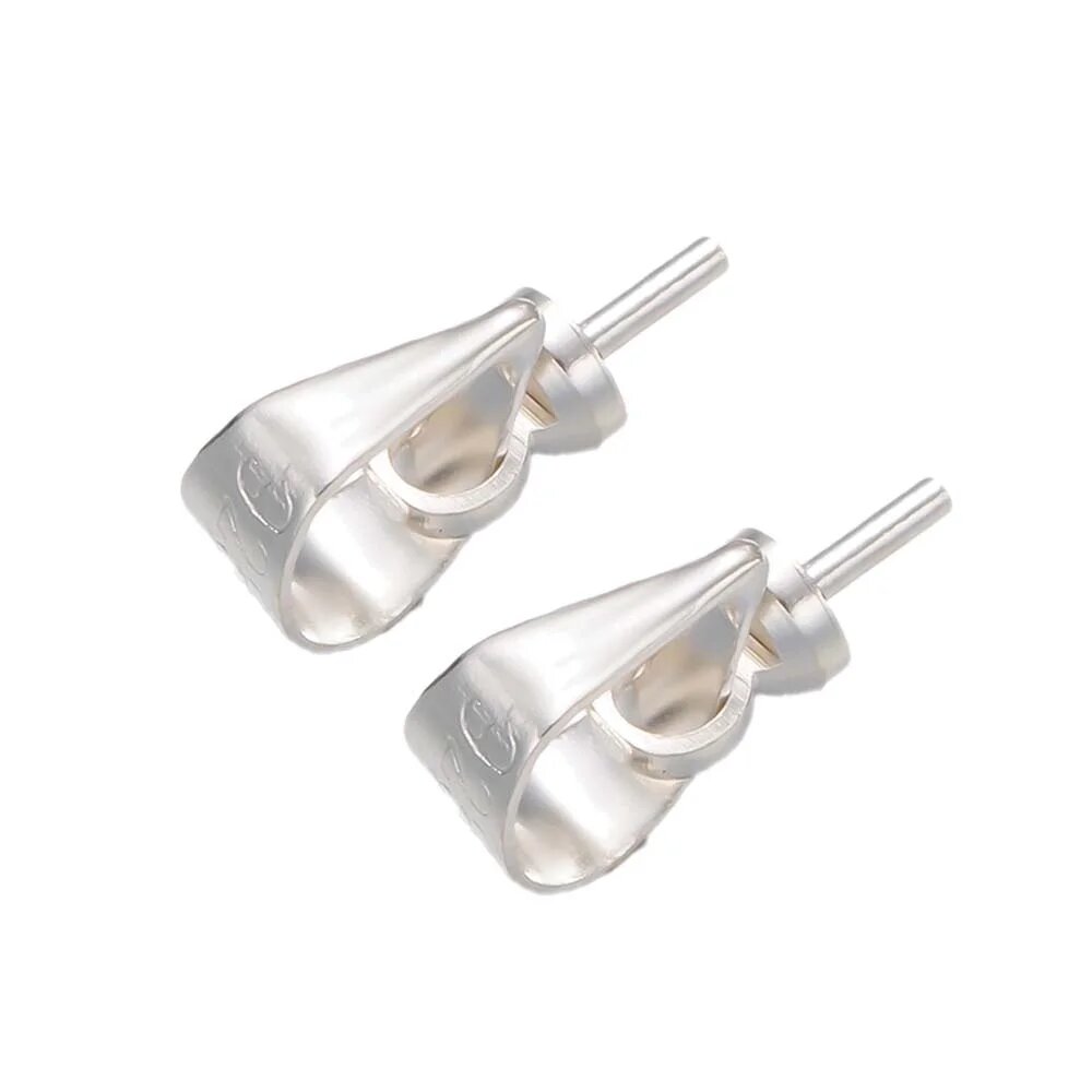 Серебряные замки для подвесок 925 пробы 50 шт. Silver