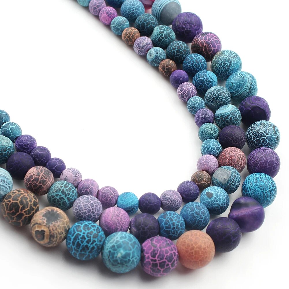 TANANTA Агаты бусины 6-10 мм смешанные цвета 10mm approx 36pcs