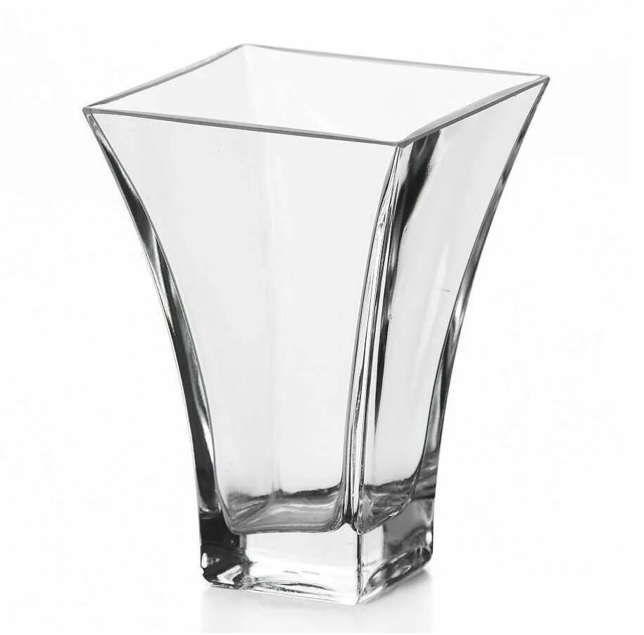 Настольная ваза Pasabahce Botanika, прозрачная, стекло, 415мл, высота 14см