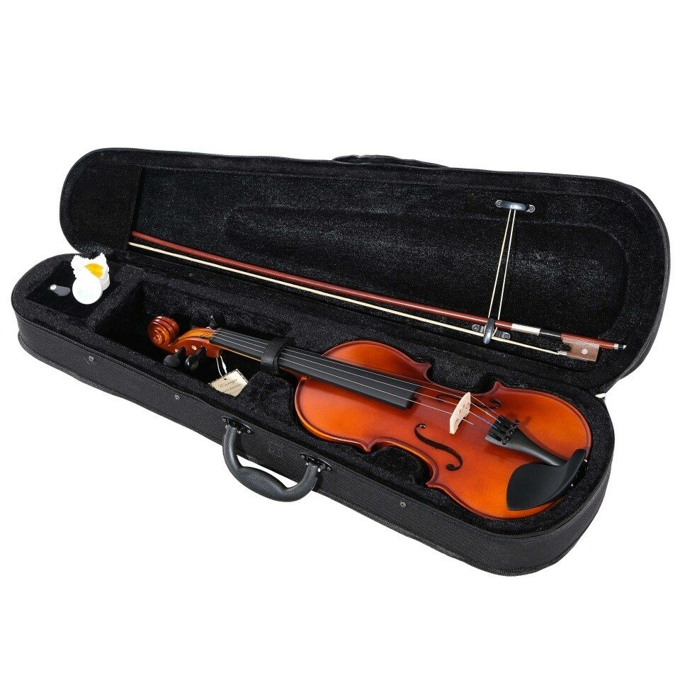 Скрипка 4/4 Carayа MV-001 с футляром и смычком