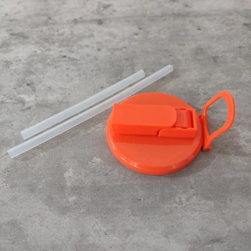 Крышка для банки с газировкой Silicone Оранжевый, orange