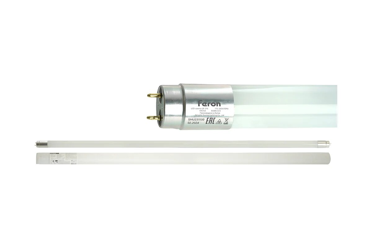 FERON LB-215 G13 36W 175-265V 4000K светодиодная лампа с цоколем для дома и офисов.