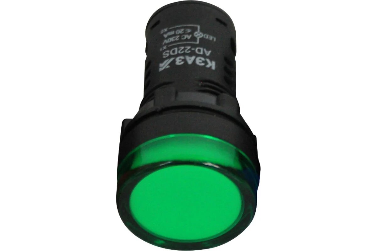 КЭАЗ AD22DS LED лампа матрица 22 мм, 230 В, зелёного цвета, компактный модуль