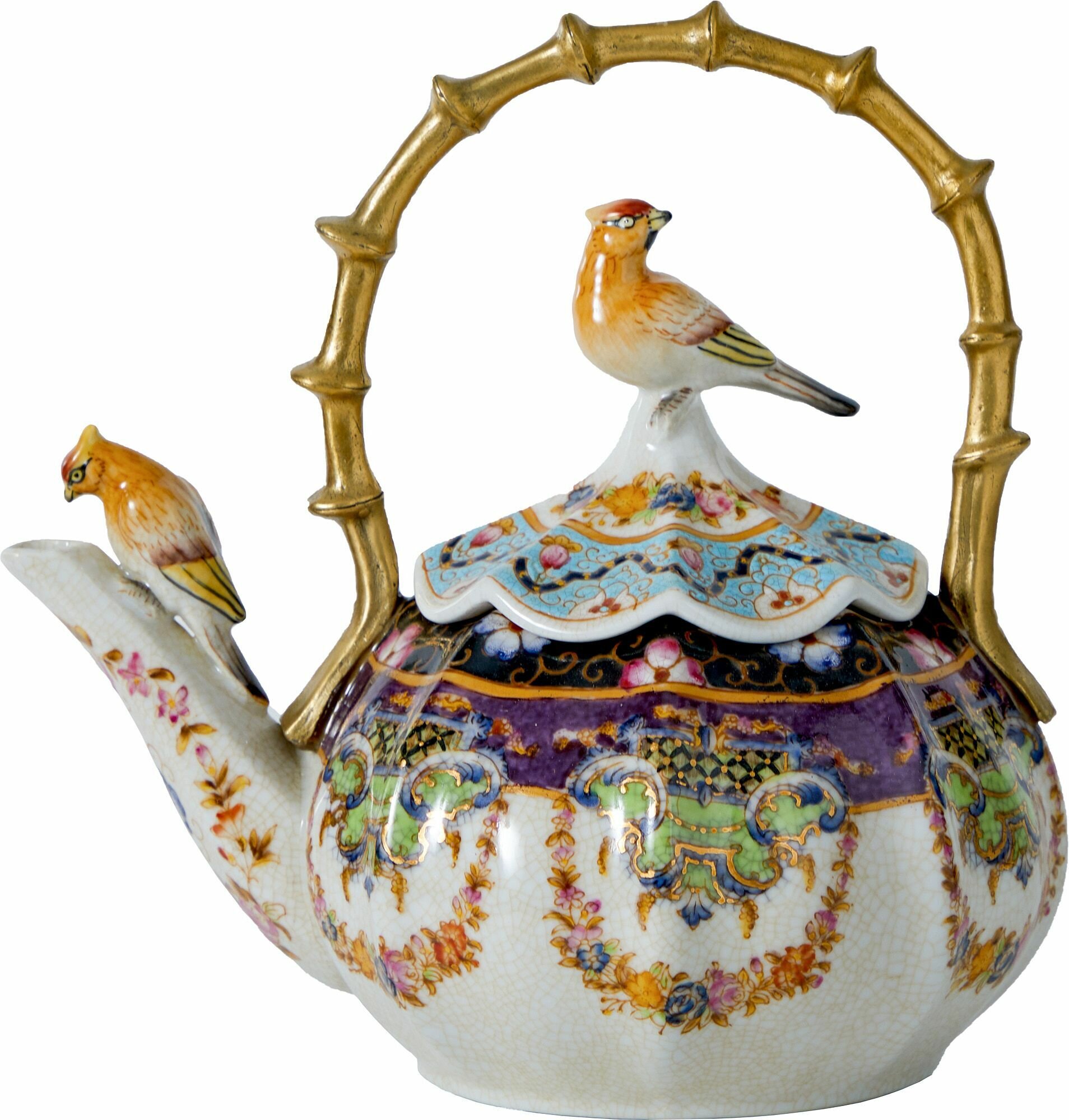 Чайник декоративный 22х15х22см