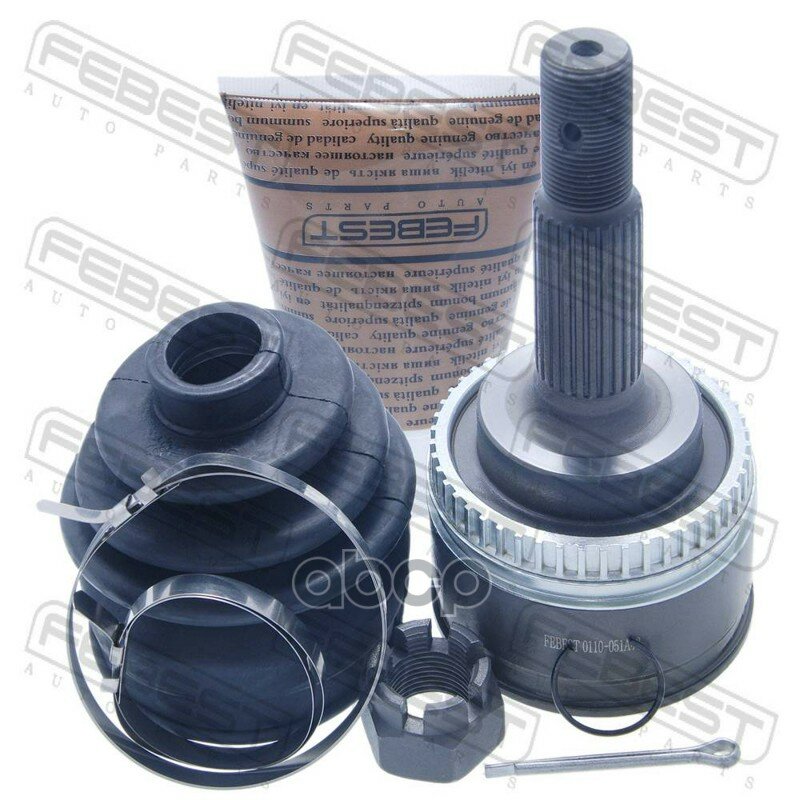 ШРУС наружный 23x56x26 (TOYOTA AVENSIS AT22#/AZT220/CDT220/CT220/ST220/ZZT22# 1997-2003) FEBEST Febest арт. 0110-051a48