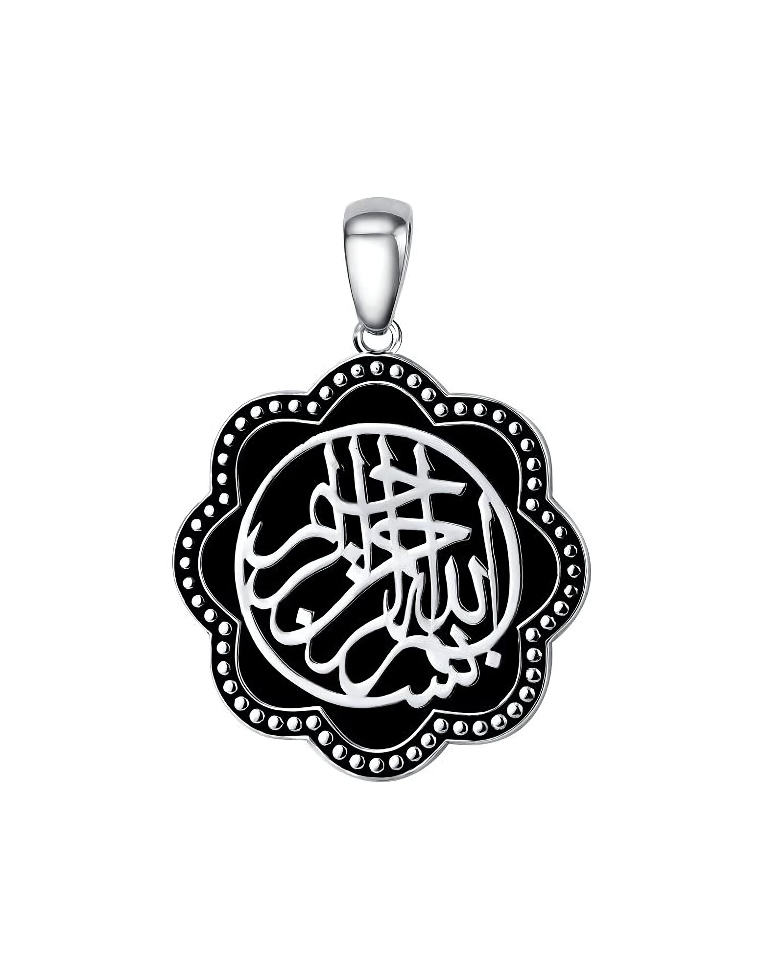 Подвеска, серебро, 925 проба, родирование