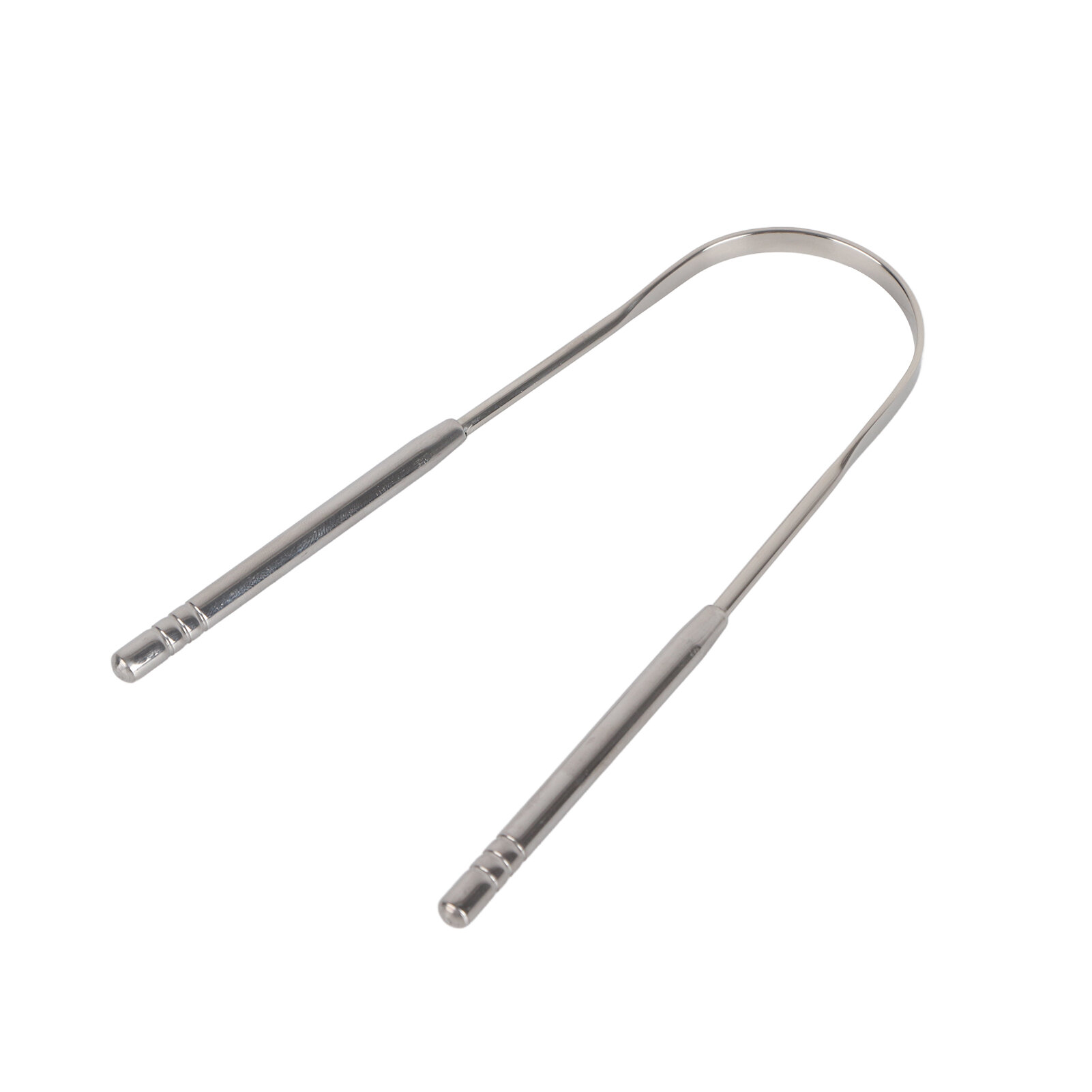 Металлический скребок для языка для ухода за полостью рта, средство от неприятного запаха изо рта, средство для поддержания гигиены полости рта, очиститель языка, серебристый.