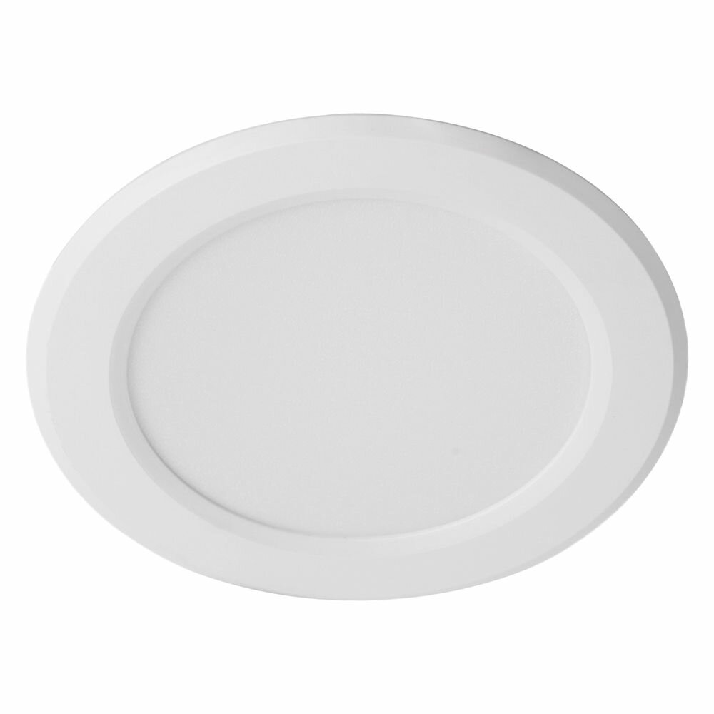 Светильник светодиодный Feron ДВО-9 Вт, 4000К, 720 Лм, с БАП 3 ч, пластиковый корпус, белый