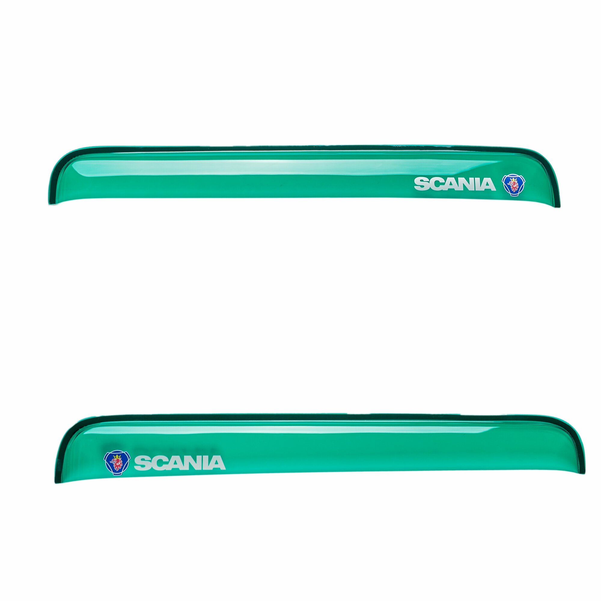 Дефлектор прямой SCANIA 4 серии (зеленый)