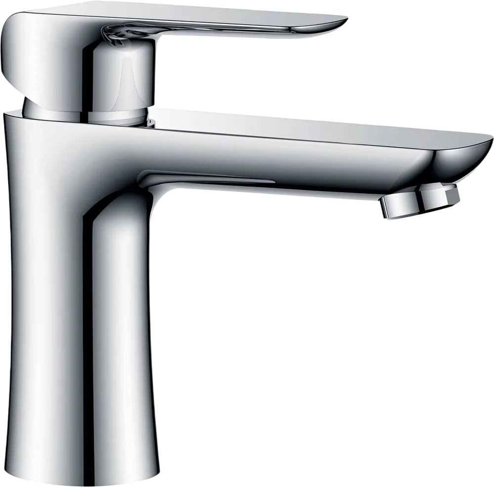 Смеситель для раковины Kaiser Glory 69011 хром, глянцевый, кран для ванной в раковину, из латуни, рычажный, с керамическим картриджем