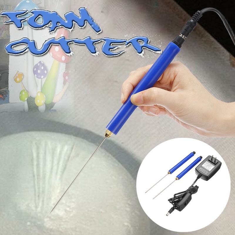 Электрический резак для пенопласта, набор инструментов для резки пенопласта 2x10 см