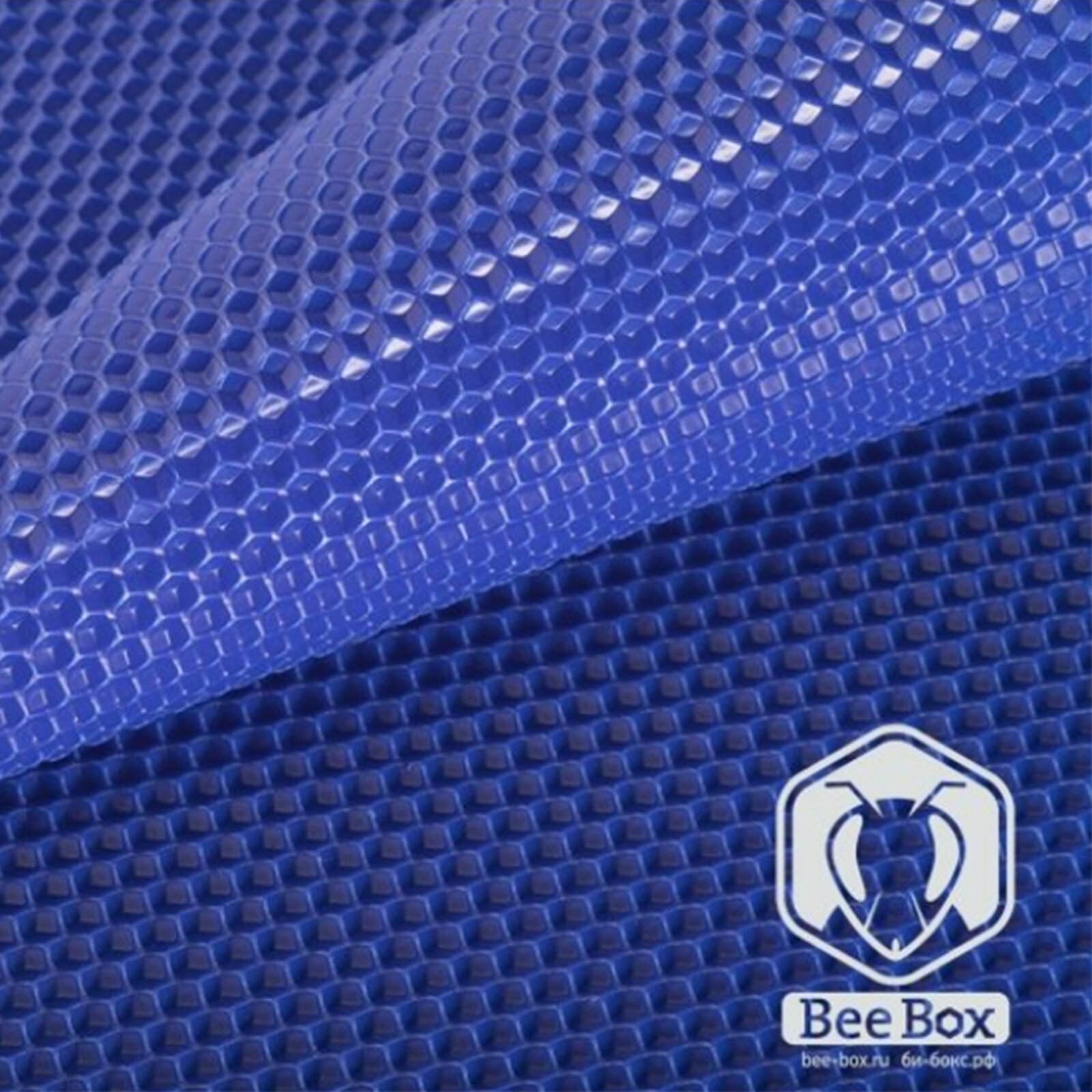 Цветная вощина "Ультрамарин", большой формат (40х26 см), 1 кг.