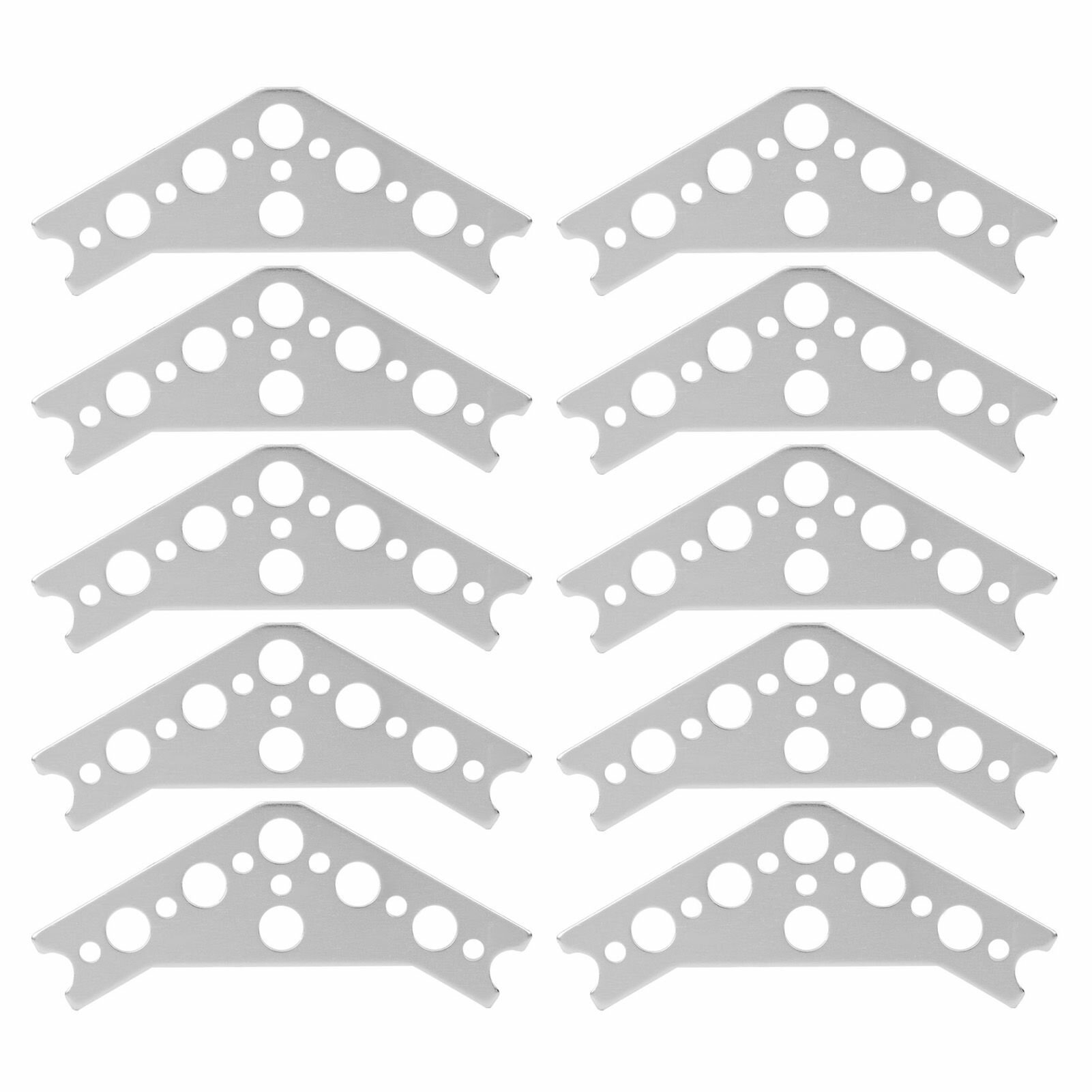 10 шт. 120-градусных косынок из алюминия 7005 для роботизированных соединительных косынок TETRIX PRIME