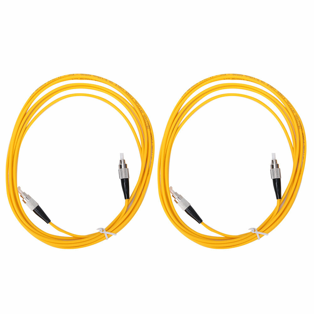 FC UPC - FC UPC одномодовый оптоволоконный патч-корд, 3 метра, желтый, высокоскоростной соединительный кабель для сетей и передачи данных