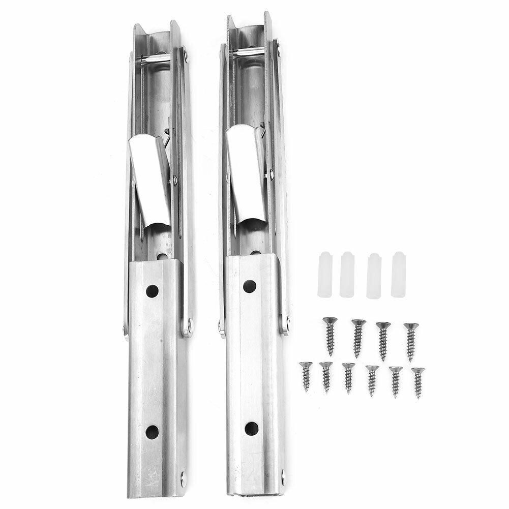 10-дюймовый складной кронштейн для стола, треугольная опора для настенного крепления из нержавеющей стали, 2 шт, сверхпрочный, простая установка, регулируемый