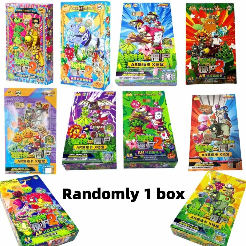 Коллекционные карты Bandai Plants vs. Zombies, random pattern 1BOX