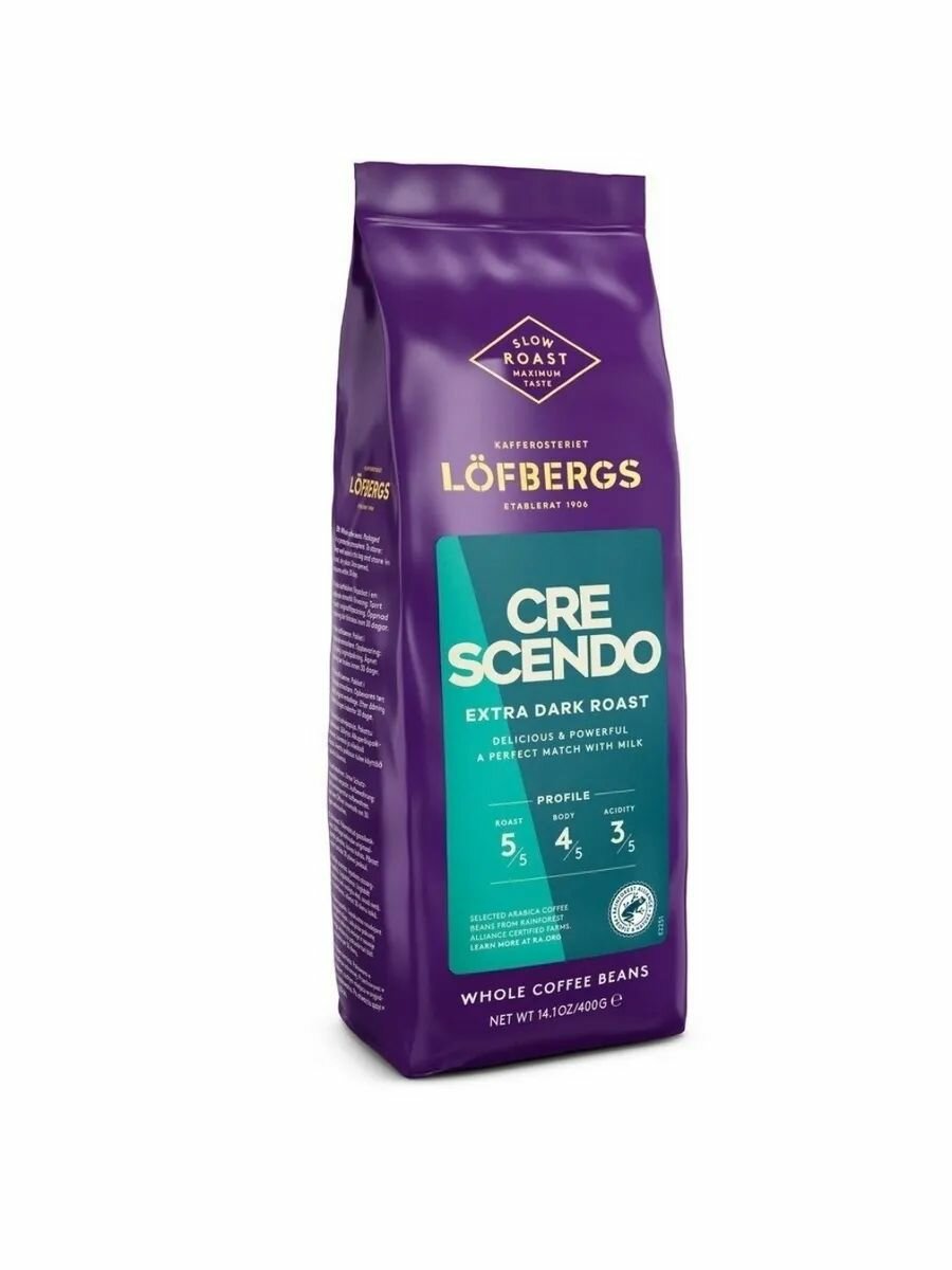Кофе в зерне Lofbergs CRESCENDO, 400 г