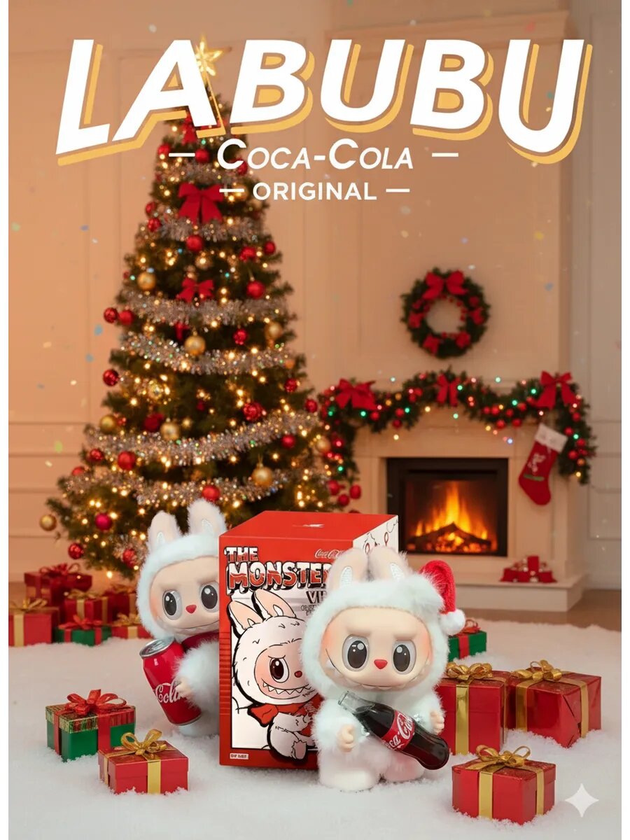 Оригинальная Лабубу игрушка Labubu мягкая, коллекционная