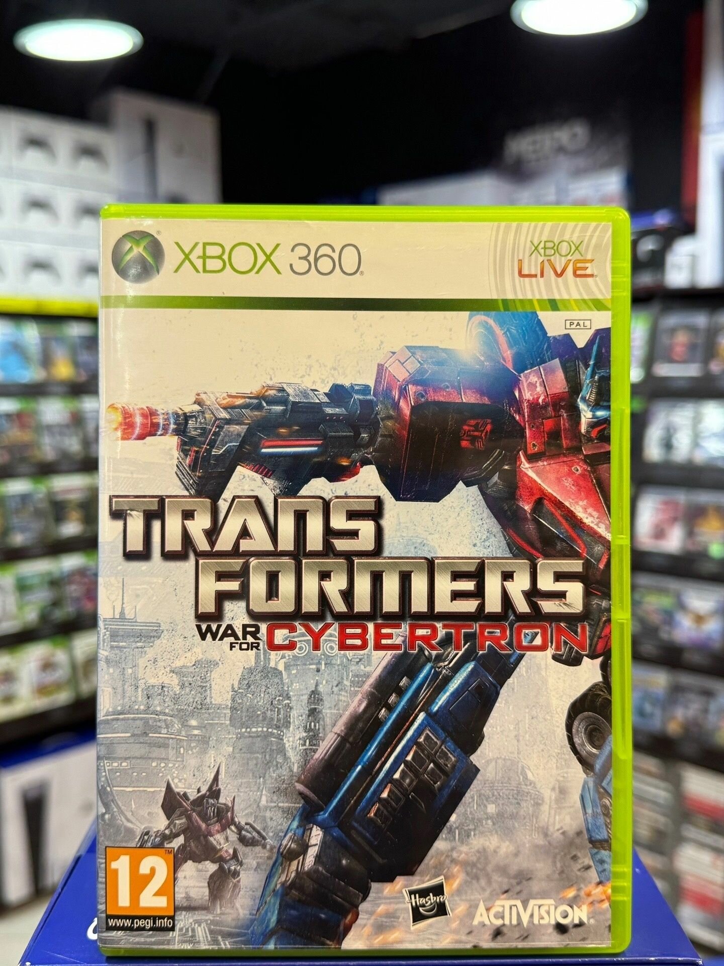Игра Transformers War for Cybertron (Xbox 360) (Box)
