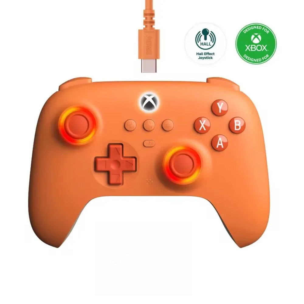8BitDo Ultimate C Wired Controller Джойстики С Эффектом Холла USB-геймпад Для Xbox Series X / S, Xbox One И ПК
