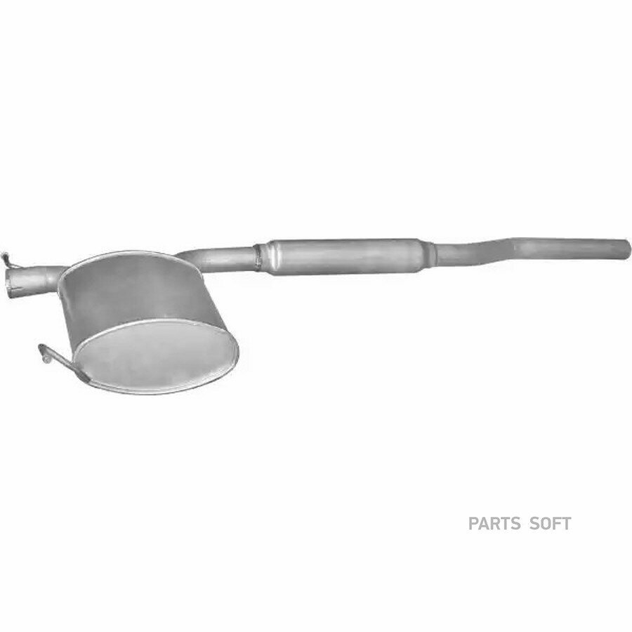 Глушитель средн часть FORD: WINDSTAR 3.8 95- от официального дистрибьютора, POLMOSTROW, артикул 08679