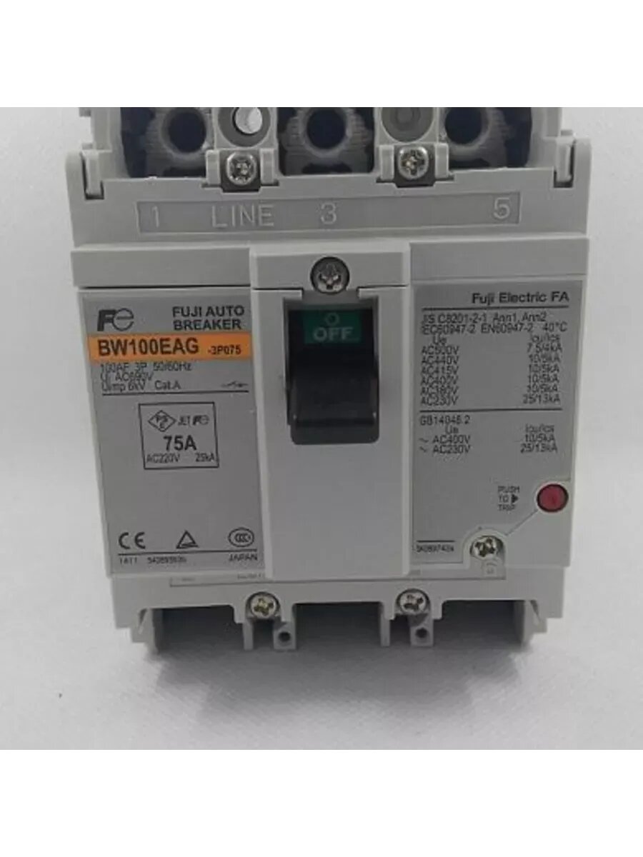 Автовыключатель MCCB Fuji 60 A