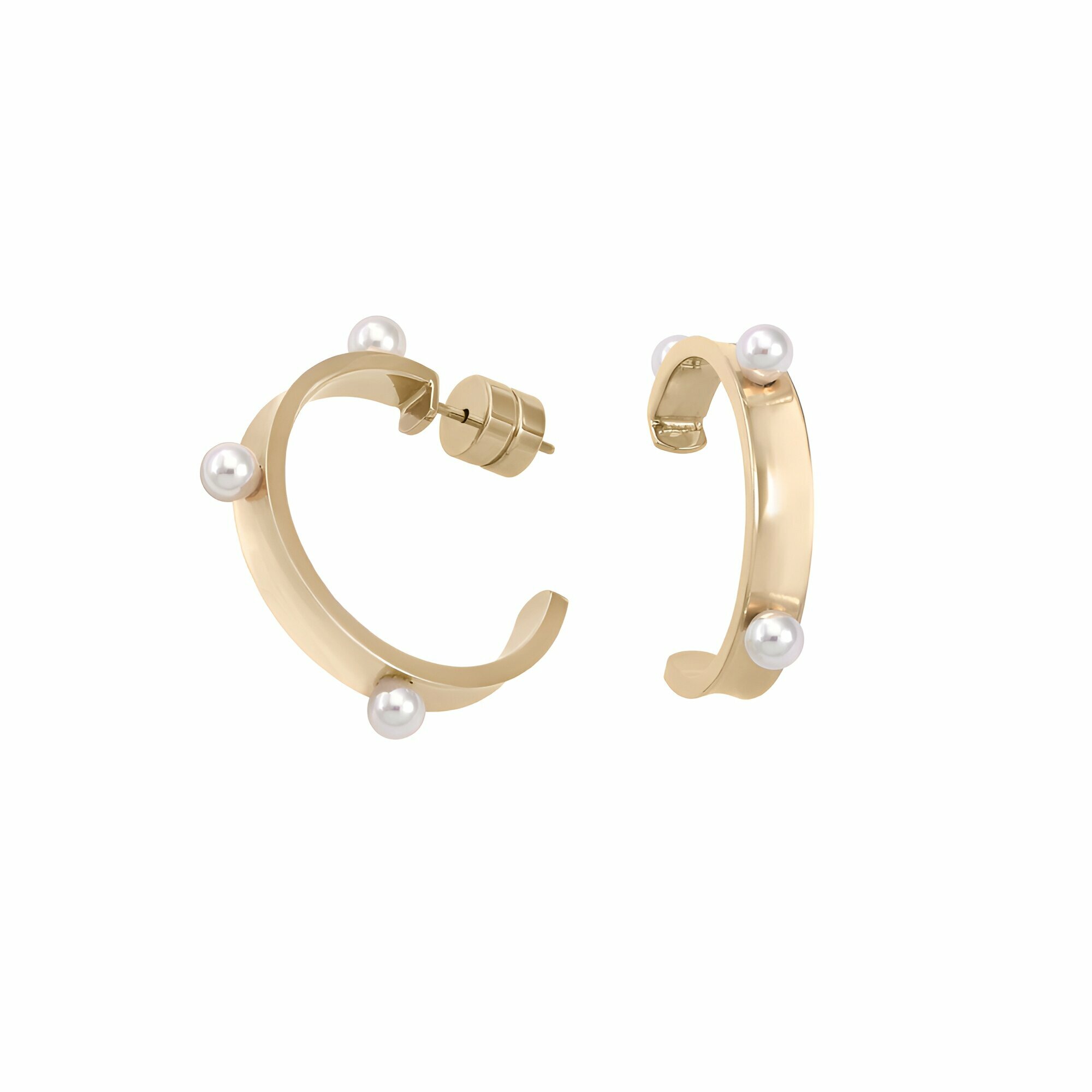 Серьги двусторонние