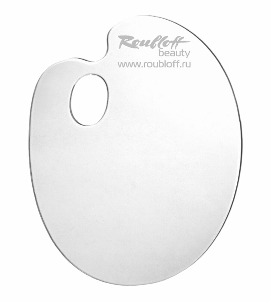 Планшетка Roubloff Beauty "Палитра", оргстекло, прозрачная, бесцветная, 11 см х 14,3 см