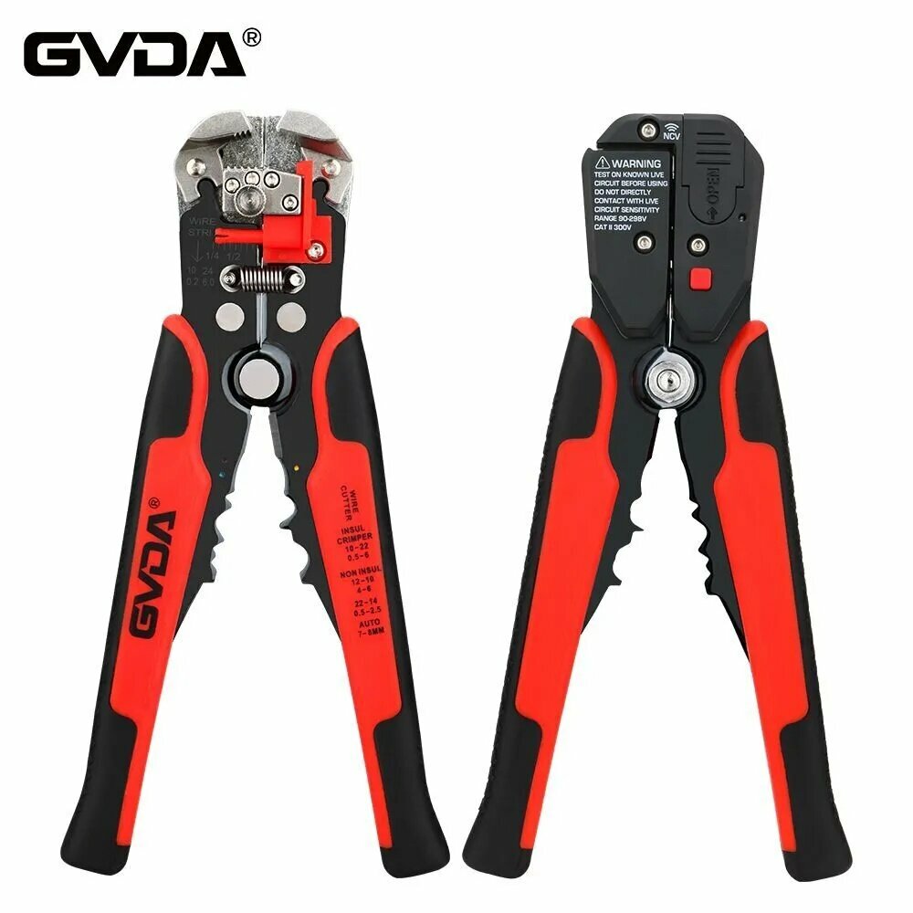 Многофункциональный кусачек для зачистки проводов 4 в 1 GVDA GD306 Тестер напряжения
