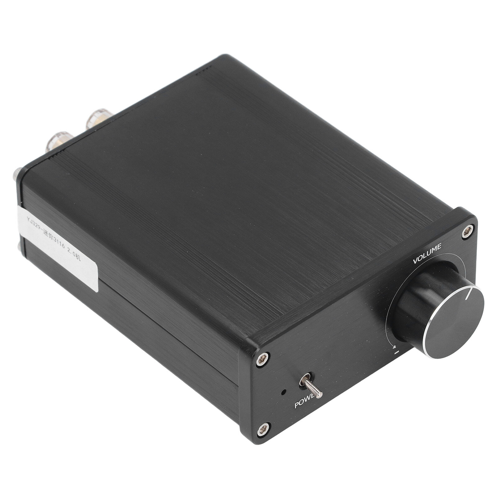 Цифровой усилитель мощности класса D, двухканальный усилитель мощности, 100 Вт, 2 выхода, 18–24 В постоянного тока