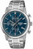 Наручные часы CASIO Collection, синий, серебристый