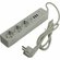 Удлинитель HARPER <1.5м> (3 розетки + 3 USB)