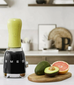 Блендер Smeg PBF00BLEU, нержавеющая сталь, цвет черный глянцевый