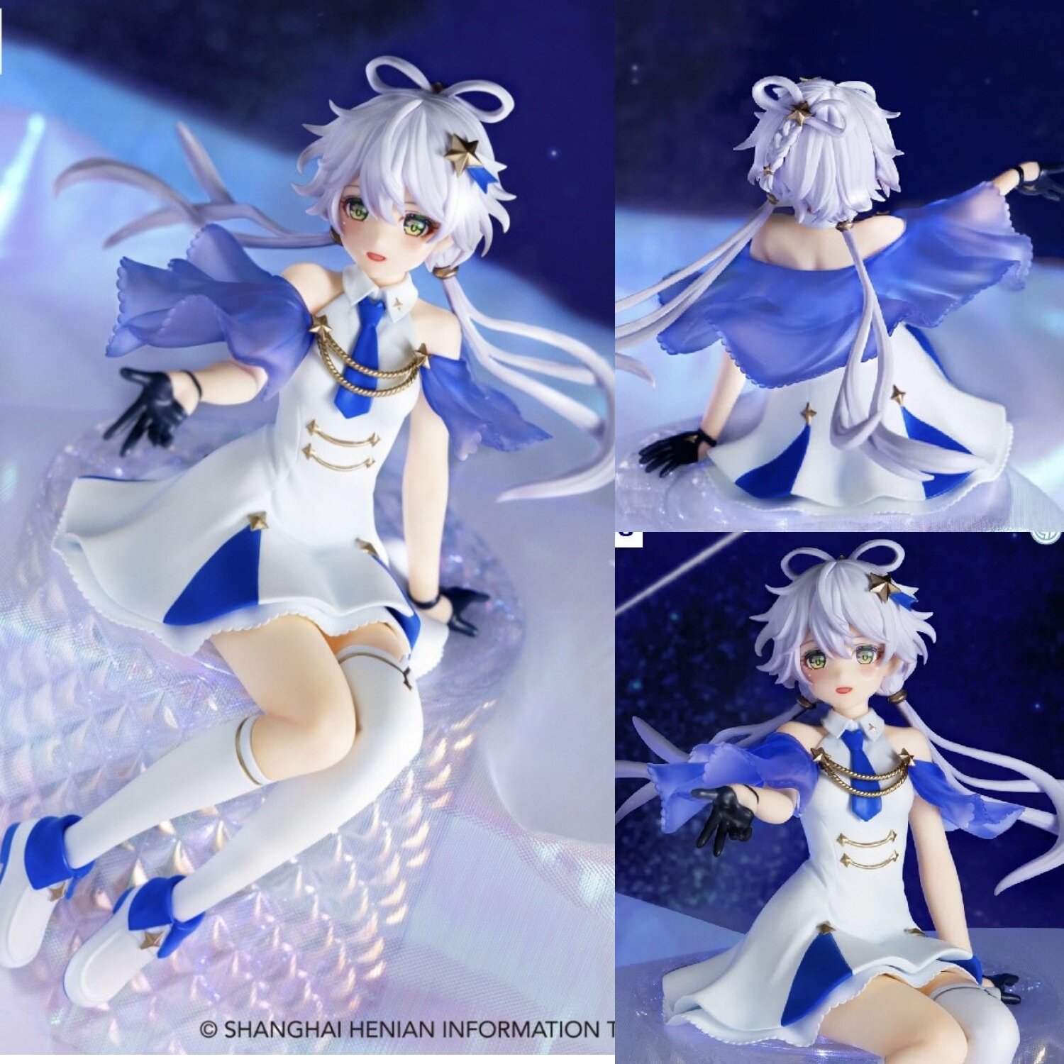 Пресс для лапши быстрого приготовления FuRyu Vsinger meteor Luo Tianyi, фигурка горничной Luo Tianyi, призовая фигурка