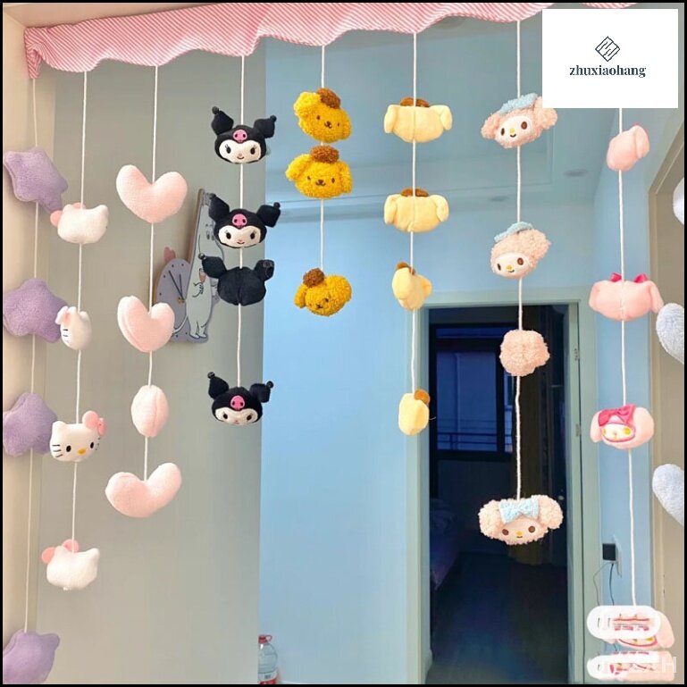 Эксклюзивная занавеска MINISO Hello Kitty Kuromi My Melody, 85 на 90 см, （INS、популярные продукты）