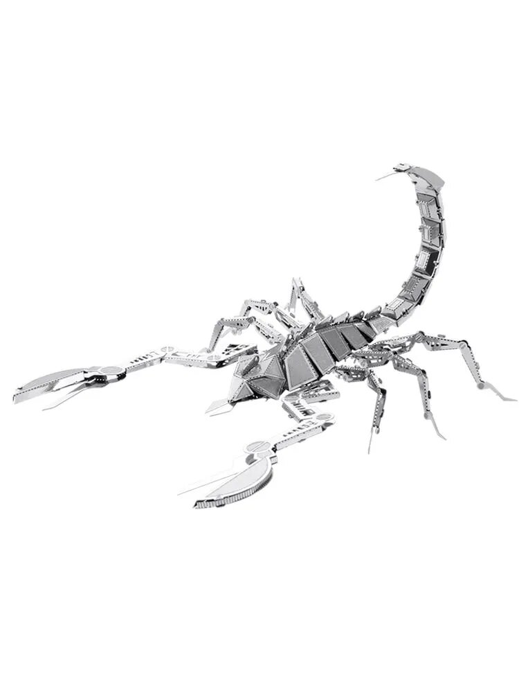 3D стереоскопическая головоломка из нержавеющей стали Креативная ручная модель Скорпион