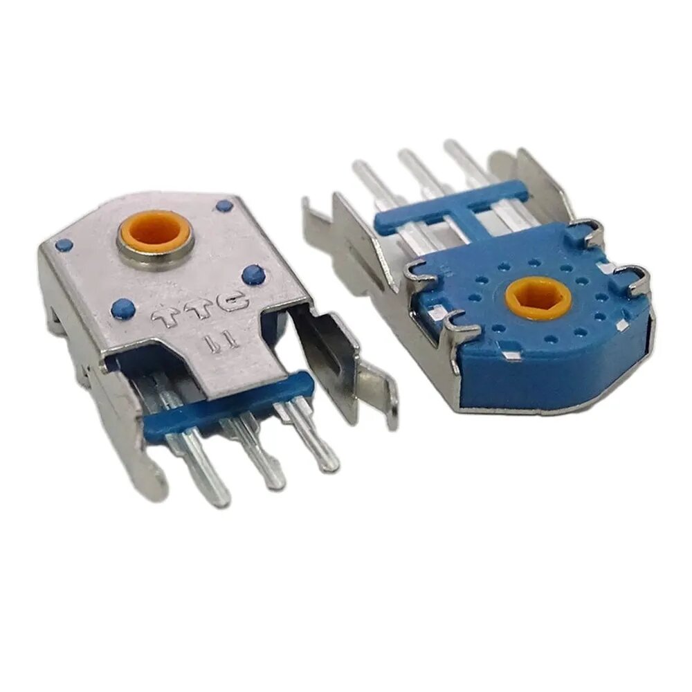 2 x TTC 11 мм кодировщик мыши-пылезащитное золотое колесо