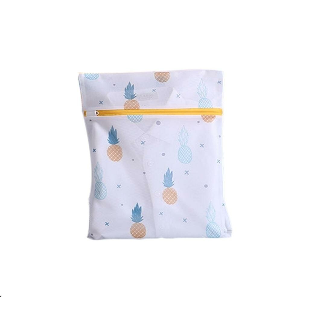 Сетчатый мешок для стирки из полиэстера с застежкой, Ананас