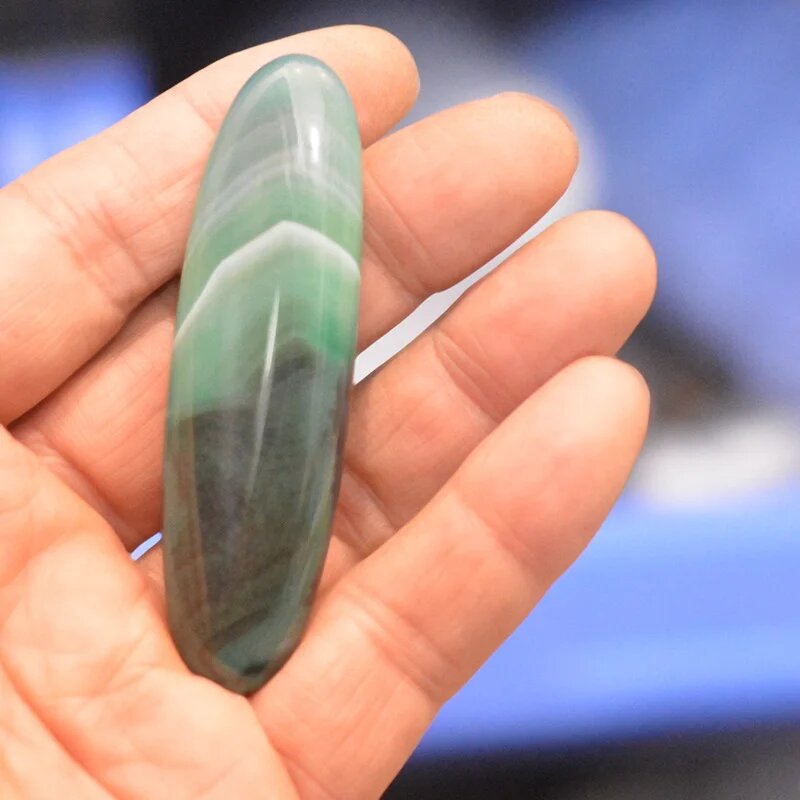 63 мм x 20 мм натуральный Гладкий Агат камень кварц Агат Камень для женщин ожерелье Подвески ручной работы Diy Ювелирные изделия своими руками