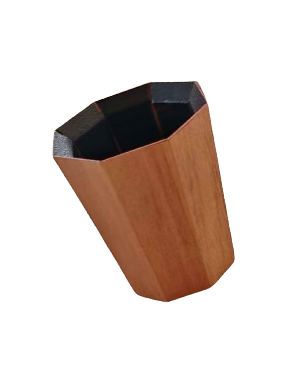 Обугленный сосуд для бурбона Элегантная чашка для виски для выдержки в бочках из дуба