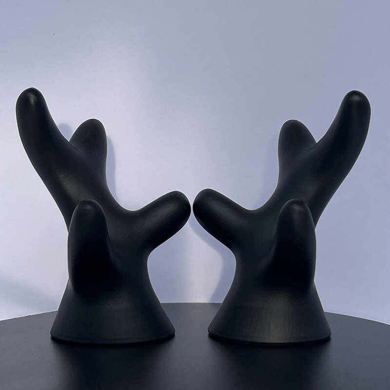 Декорация крыши автомобиля, большие рога оленя, рога быка, универсальные аксессуары для экстерьера автомобиля, анти-стикер для предотвращения столкновений, рог носорога, 3D наклейка для автомобиля