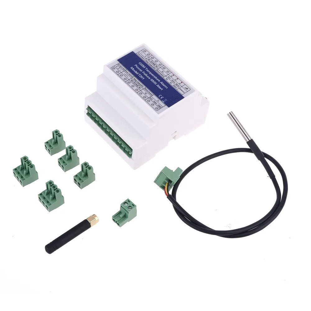 Реле контроля T201 GSM 3G 4G Температура Влажность Состояние питания Оповещение о тревоге