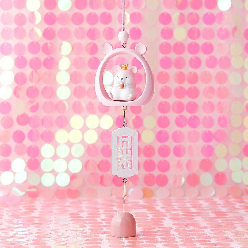 Новый металлический колокольчик в стиле TikTok, древний стиль, кисточка, голубые глаза, этнический подвесной колокольчик, сувенир для путешествий, оптовая продажа колокольчиков