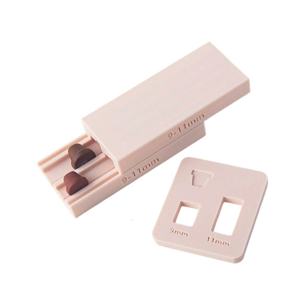 Форма для лепки бусин из глины, абрикосовый