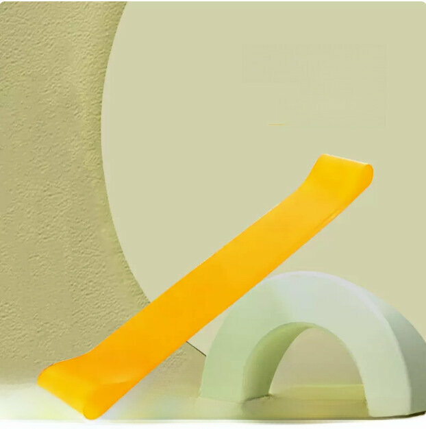 Гумовая лента для йоги Fitness Products Resistance Band Plastic Leg Squat Hip Tighting Band Stretch Tpe Ring Resistance Ring (пружинное кольцо-желтый 1 шт)